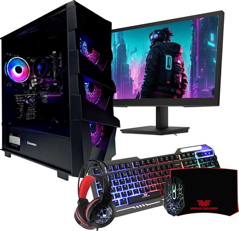 Veno Scorp Budget Gaming Pc 22” 4in1 Bundle Intel Core I3 8gb Ram