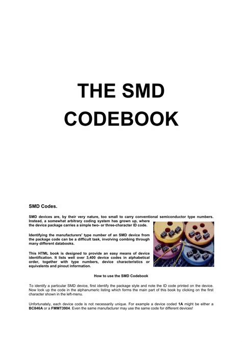 Pdf Smd Codes Catalog Dokumen Tips
