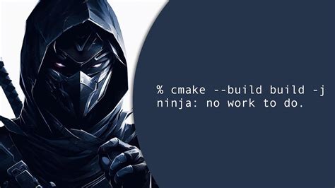 ninja with cmake for c builds how good is it really youtube