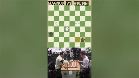 Magnus Carlsson In An Exciting Confrontation With Houdini ماجنوس ضد هودينى Chess Chessgame
