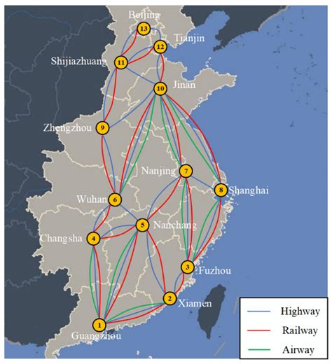 Mathematics Free Full Text Optimum Route And Transport Mode Selection Of Multimodal