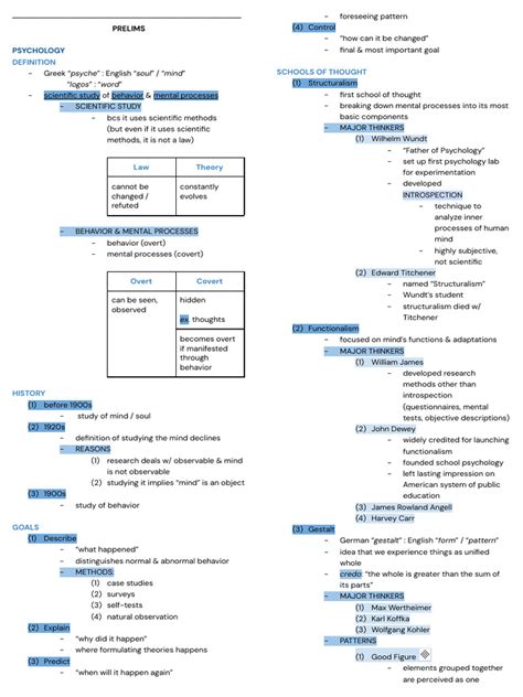 Itp Reviewer Prelims Finals Pdf Psychology Perception