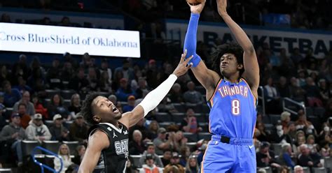 Thunder Supera A Spurs Y Termina Serie De 7 Duelos En Casa Infobae