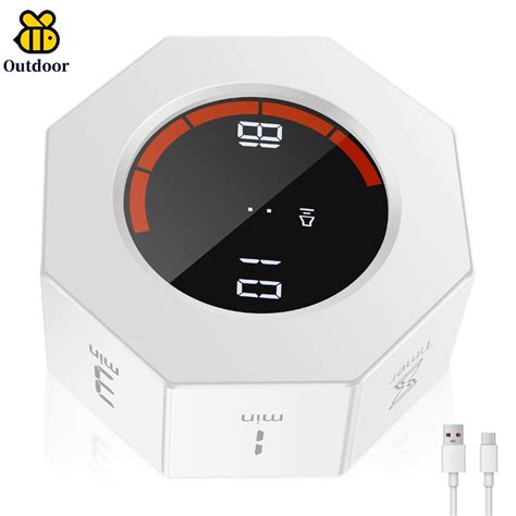 Octagon Pomodoro Timer 1 3 5 15 30 60 90min Countdown And Custom Positive Timing Gravitational