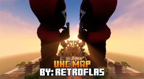 UHC MAP CITY Retroflas Minecraft Map