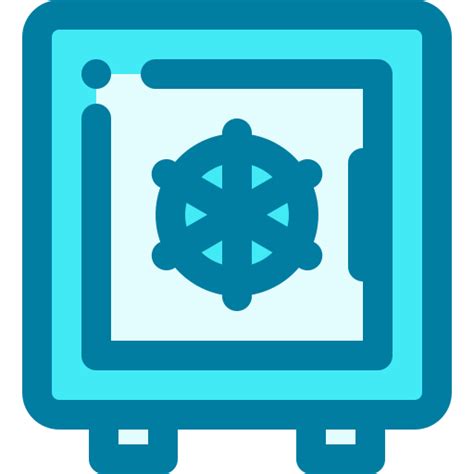 Safe Box Generic Blue Icon