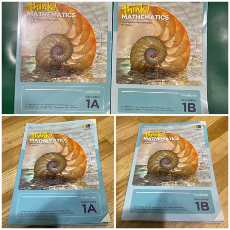 Sec 1 Math Textbooks Hobbies And Toys Books And Magazines Textbooks On