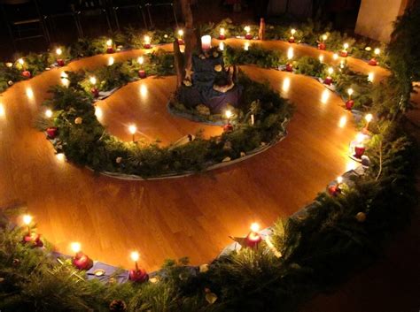 Winter Spiral Dec Boulder Valley Waldorf School