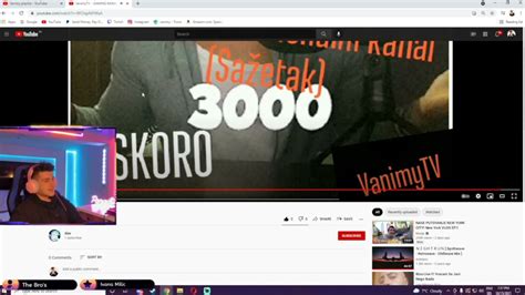 VANIMY REAKCIJA NA NJEGOVE PRVE KLIPOVE NA YOUTUBU YouTube