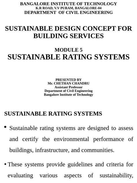 Sdc Module 5 Pdf Green Building Efficient Energy Use