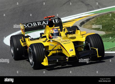 Tiago Monteiro POR Jordan Toyota EJ15 San Marino Grand Prix Formula