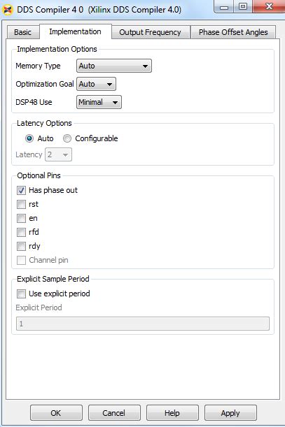 Bloque DDS Compiler V4 0 Implementation Download Scientific Diagram