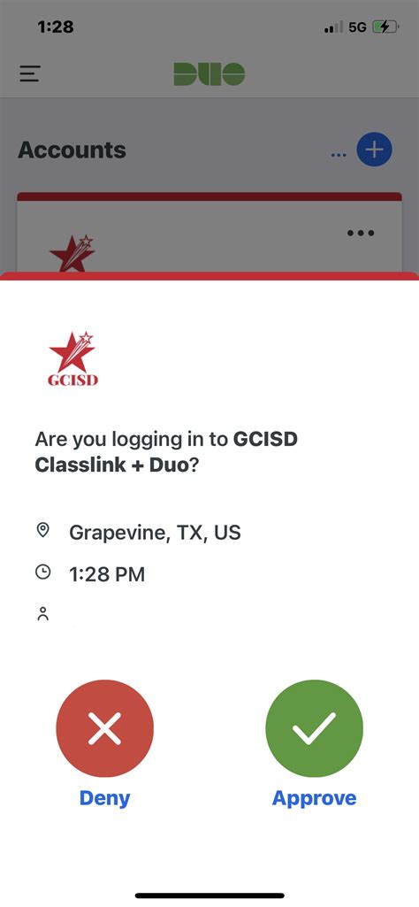 Classlink Setting Up Duo Two Factor Authentication Gcisd