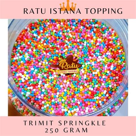 Sprinkle Trimit Springkle Spikel Repacked 250 Gr Fresh Product Sprinkle
