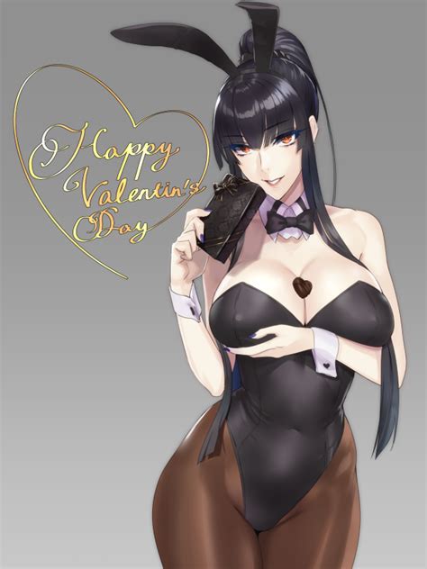 Wallpaper Anime Bunny Girl Original Characters Night Babeeh123