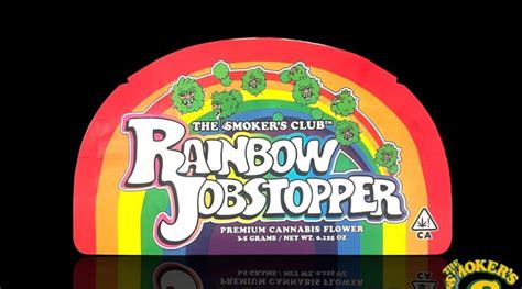 Strain Review Rainbow Jobstopper By The Smokers Club The Highest Critic