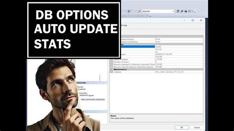 db options auto update stats async youtube