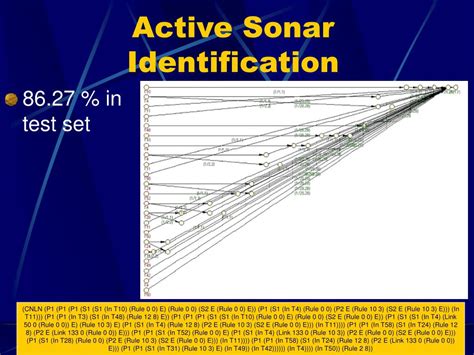 ppt active sonar target identification using evolutionary neural