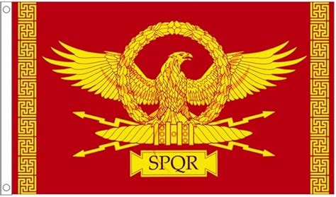Nationalflagge X Cm Spqr R Misches Reich Senat Und Volk Von Rom