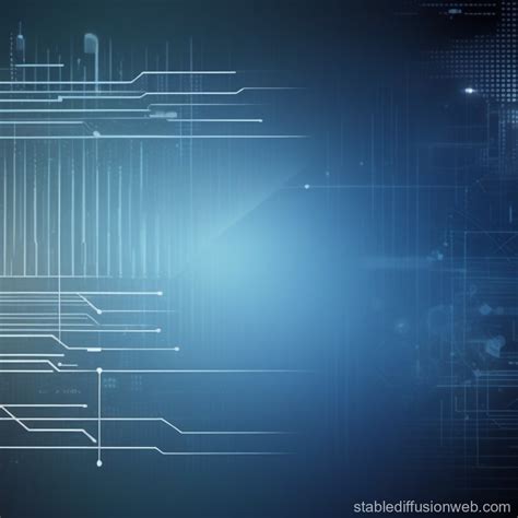 Digital Technical Background To Be Used For A Background Cover In