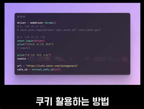 Python 네이버 카페 Db 추출 프로그램 개발하는 방법 2025년