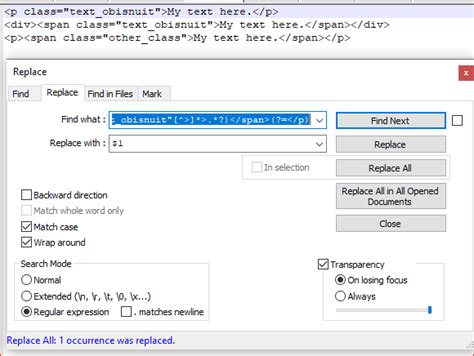 Windows 10 Regex Select A Particular Tag From A Text And Replace With Another Tag Super User