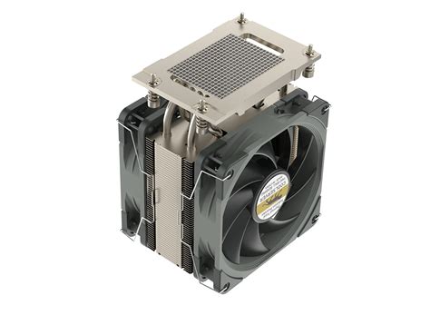 First AMD SP6 Coolers For EPYC Siena CPUs Pictured Same Retention