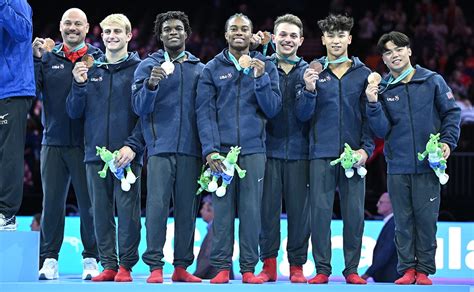 Us Men Claim Team Bronze At World Championships • Usa Gymnastics