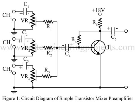Audio Mixer Circuit Engineering Projects