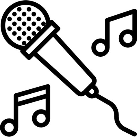 Караоке – Бесплатные иконки: Музыка