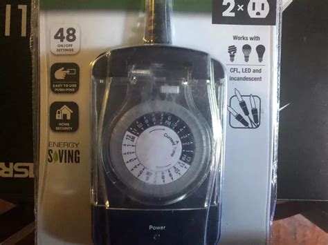 Utilitech Outdoor Timer Manual