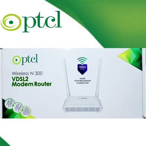 Ptcl Modem New Box Pack All Accessories Vdsl2 Daraz Pk