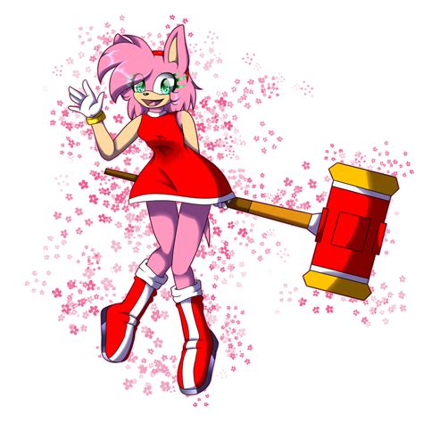 Amy Rose By Xerandra Wolf On Deviantart Amy Rose By Xerandra Wolf On Deviantart