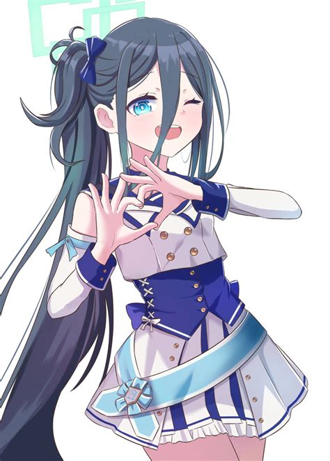Safebooru 1girl Absurdly Long Hair Absurdres Aris Blue Archive