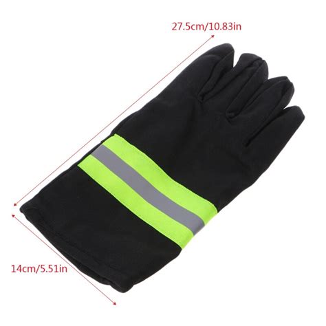Mola Fire Protective Gloves With Reflective Strap Grandado