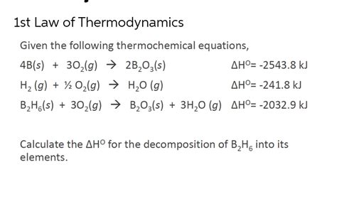 Answered Given The Following Thermochemical Bartleby