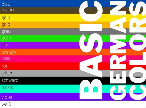 German Color Codes At Daniel Bohanan Blog