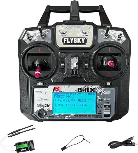 Hawks Work Fs I6x 10 Ch Transmitter 24ghz Rc Controller With Fs Ia6b