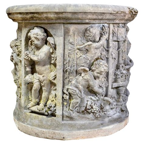 French Limestone Planter For Sale At 1stdibs Vintage Limestone