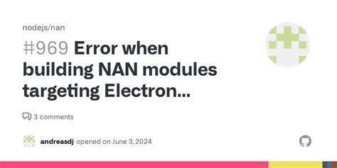 Error When Building Nan Modules Targeting Electron 3100 Beta8