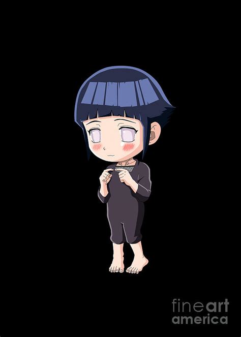 Hinata Hyuga Chibi Digital Art By Danni Juliyanto Pixels