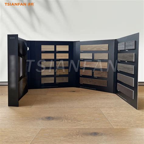 Four Fold Leaf Solid Wooden Sample Brochure Folding Manual