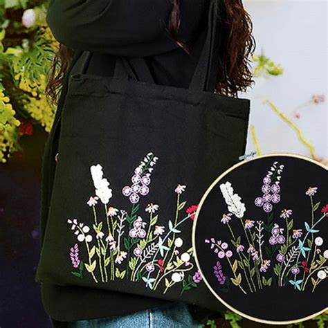 Embroidery On Canvas Etsy