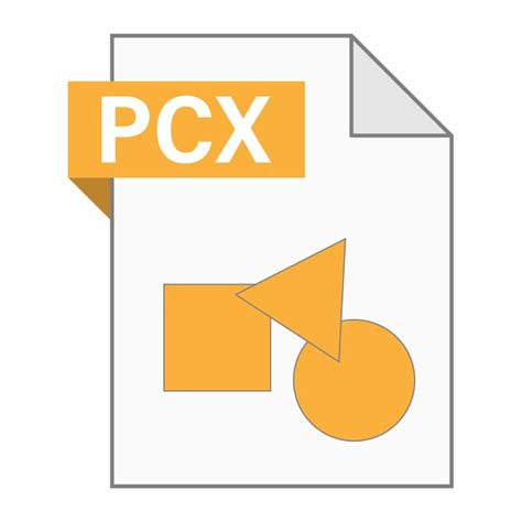 Premium Vector Modern Flat Design Of Pcx File Icon For Web