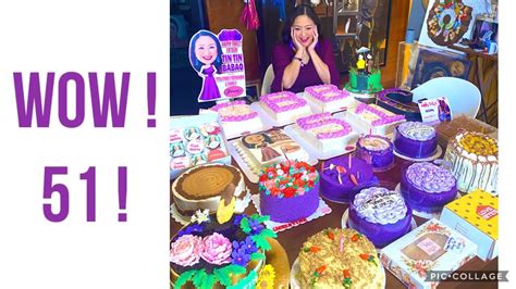 Part 1 A Virtual Birthday Celebration With Me 🎂 Anong Mga Bday Handa