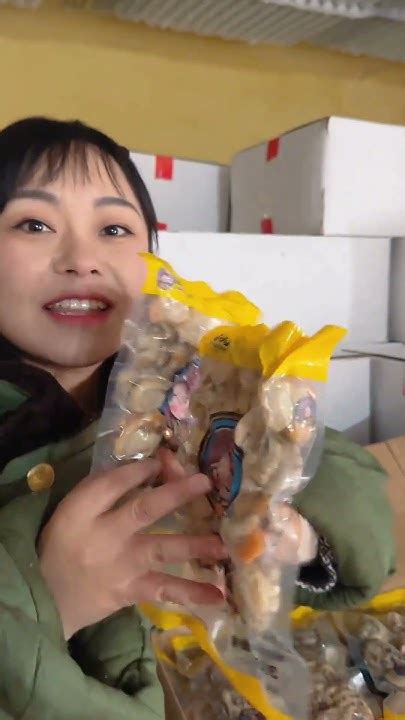 扇贝肉来了一车新货，冷库检验品质！ 海鲜原产地 哇又便宜又好吃 扇贝肉 Youtube