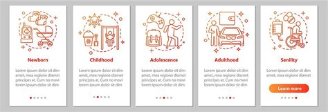 Mobile App Lifecycle Brochure Template Report Template Simple Vector Report Template Simple