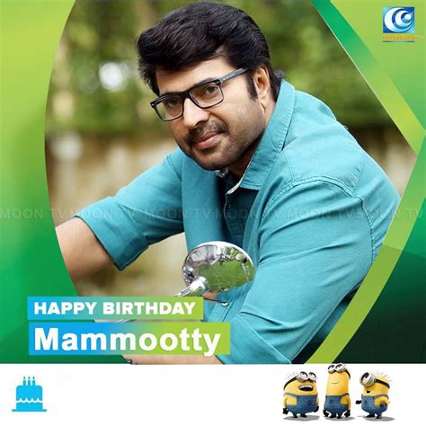Moon Tv Happy Birthday Phenomenal Actor Mamooty