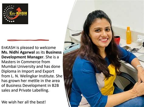 Enkash On Linkedin Newjoinee Enkash Businessdevelopment Growth