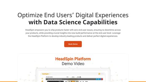 headspin automated and manual testing made easy through data science
